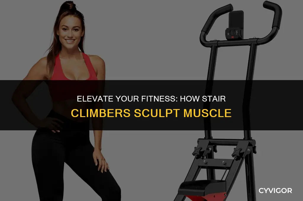 Elevate Your Fitness: How Stair Climbers Sculpt Muscle | CyVigor