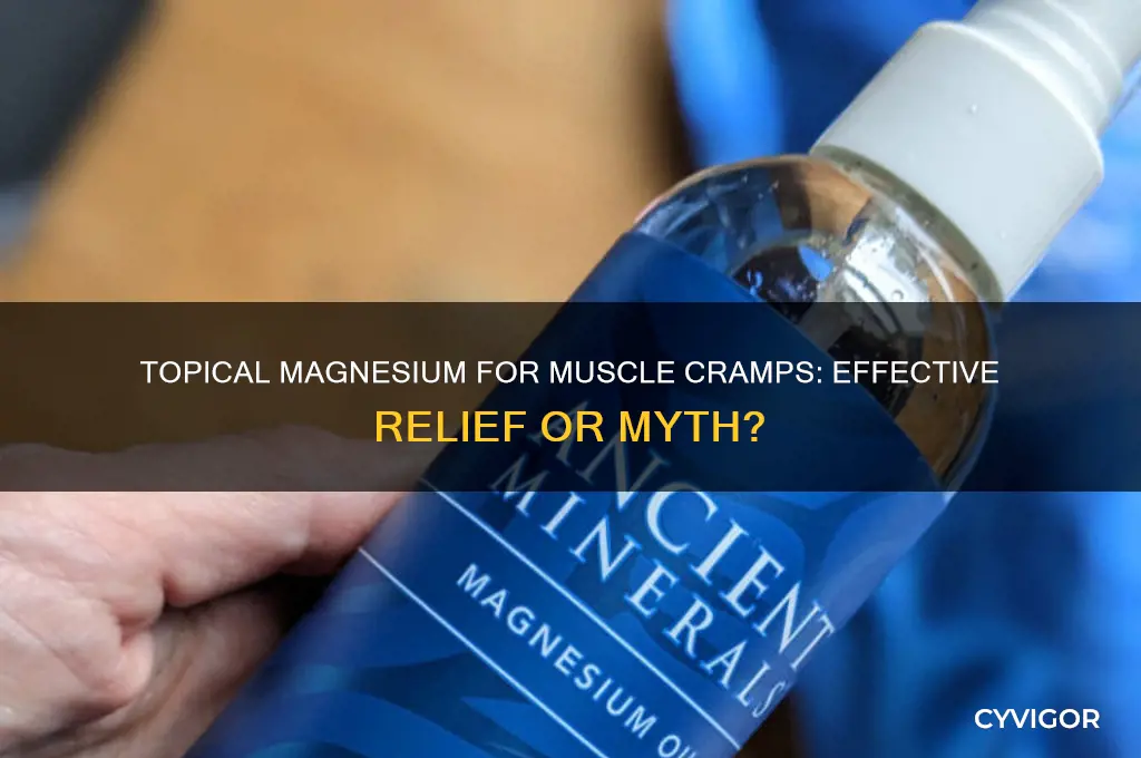 Topical Magnesium For Muscle Cramps: Effective Relief Or Myth? | CyVigor
