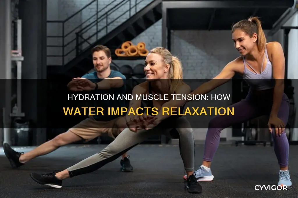 Hydration And Muscle Tension: How Water Impacts Relaxation | CyVigor