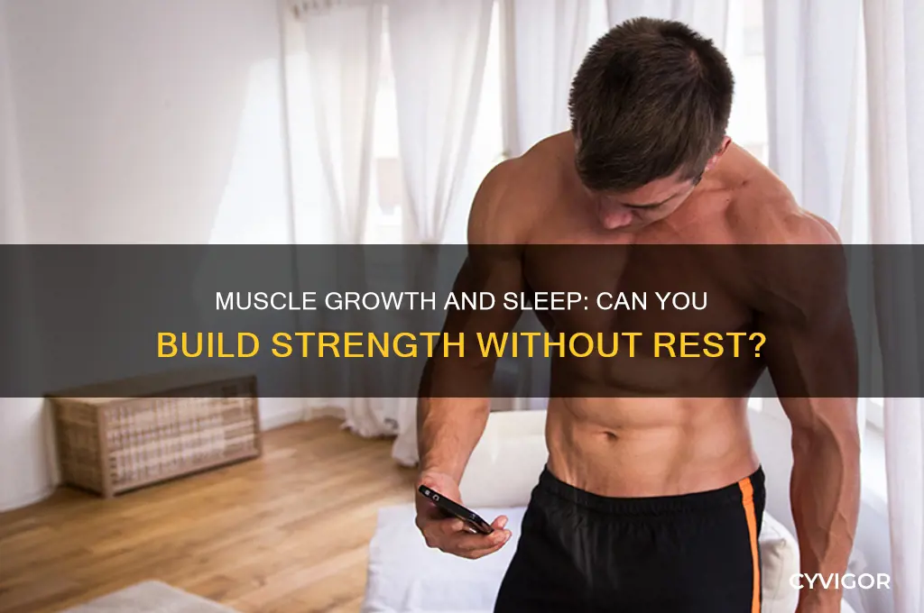 Muscle Growth And Sleep: Can You Build Strength Without Rest? | CyVigor