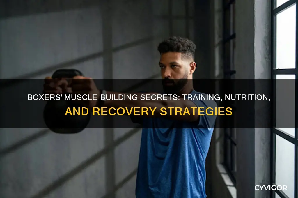Boxers' Muscle-Building Secrets: Training, Nutrition, And Recovery ...