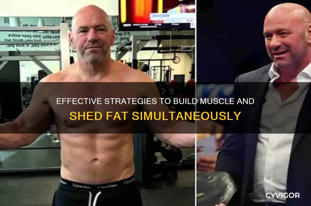 Effective Strategies To Build Muscle And Shed Fat Simultaneously | CyVigor