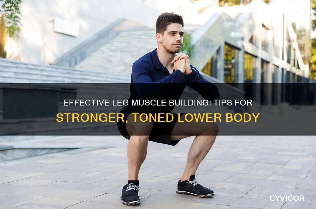 Effective Leg Muscle Building: Tips For Stronger, Toned Lower Body ...