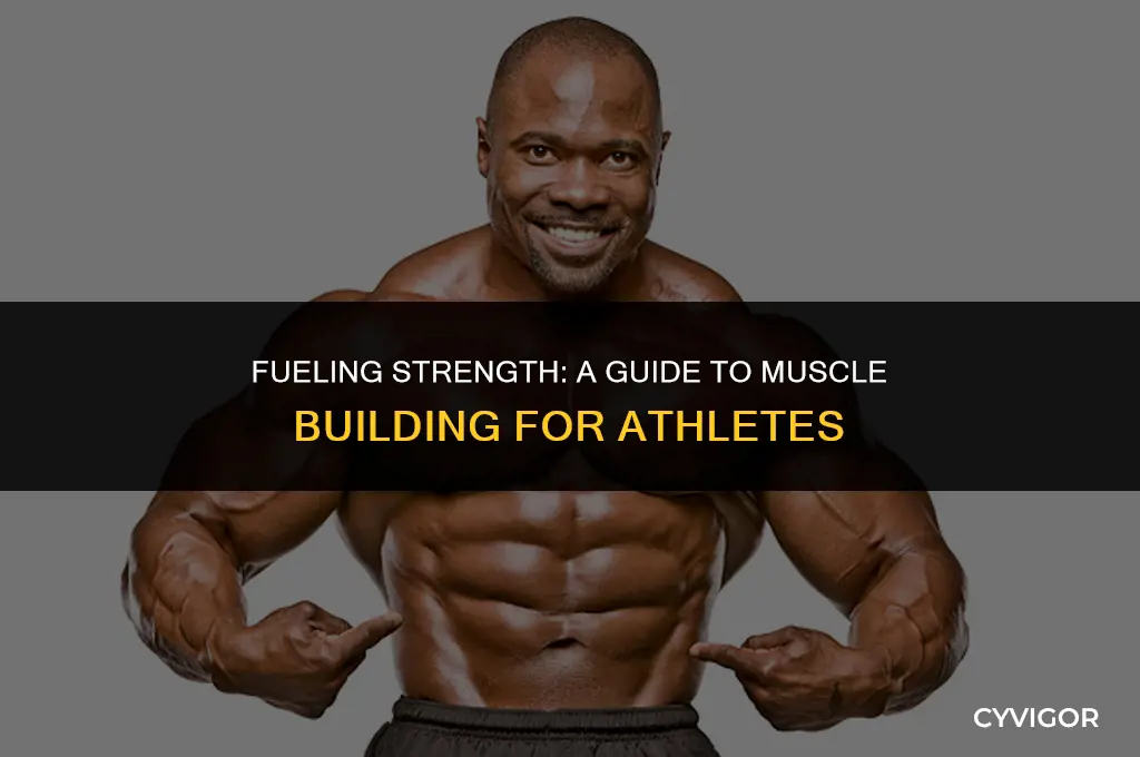 Fueling Strength: A Guide To Muscle Building For Athletes | CyVigor