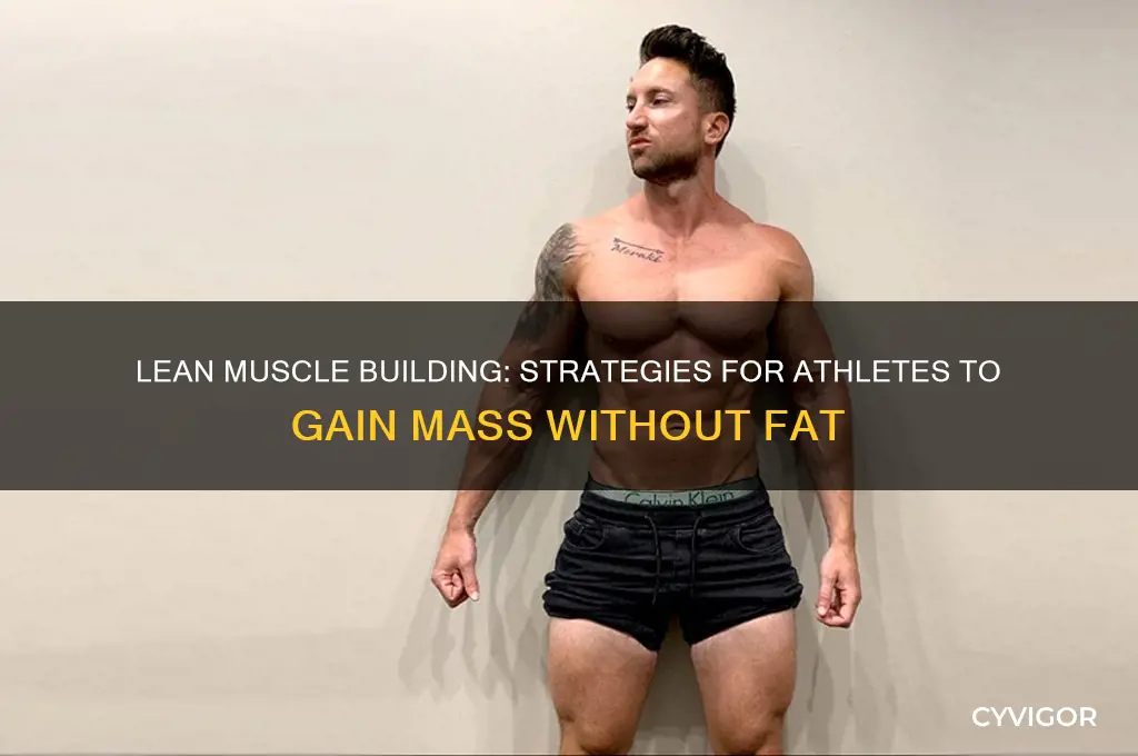 Lean Muscle Building: Strategies For Athletes To Gain Mass Without Fat ...