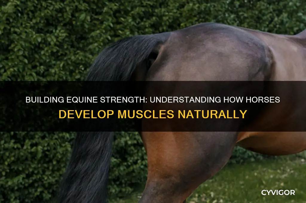 Building Equine Strength: Understanding How Horses Develop Muscles ...