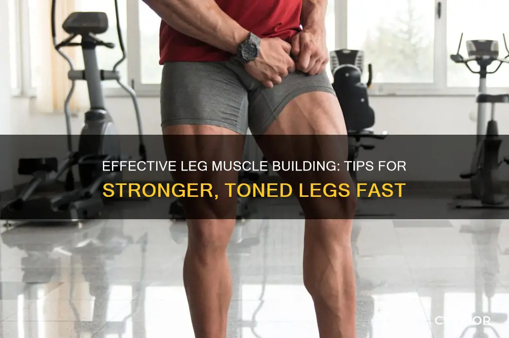 Effective Leg Muscle Building: Tips For Stronger, Toned Legs Fast | CyVigor