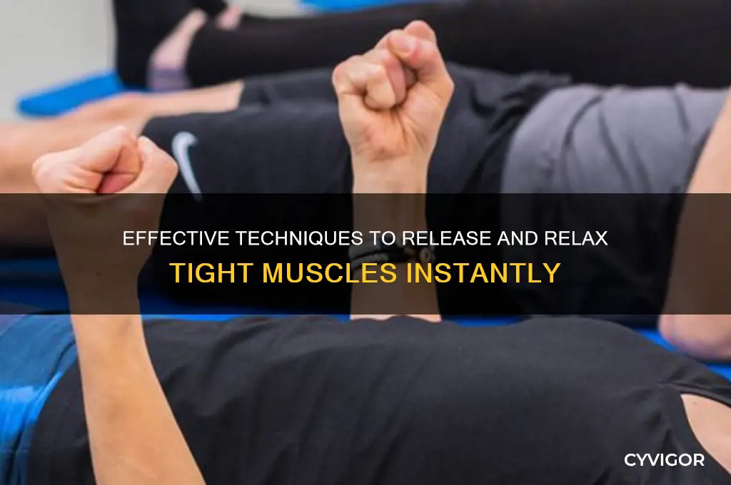 Effective Techniques To Release And Relax Tight Muscles Instantly | CyVigor