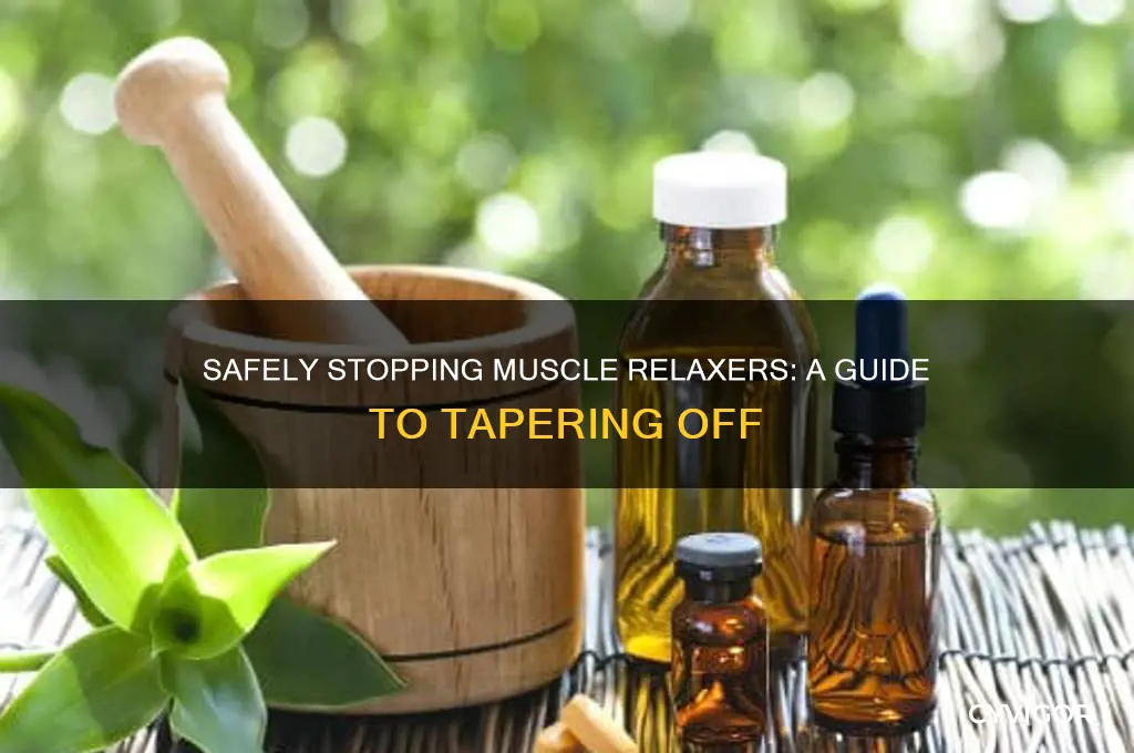 Safely Stopping Muscle Relaxers: A Guide To Tapering Off | CyVigor