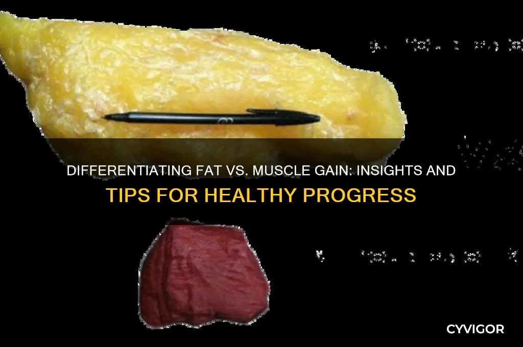 Differentiating Fat Vs. Muscle Gain: Insights And Tips For Healthy ...
