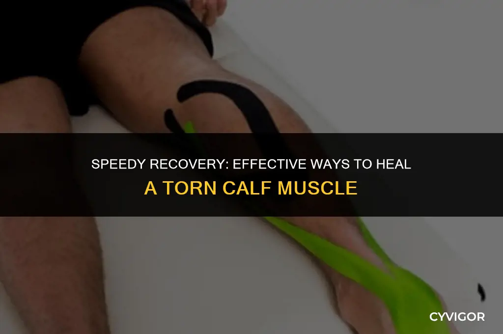 Speedy Recovery: Effective Ways To Heal A Torn Calf Muscle | CyVigor