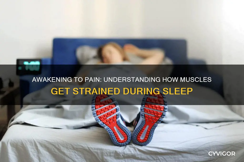 Awakening To Pain: Understanding How Muscles Get Strained During Sleep ...