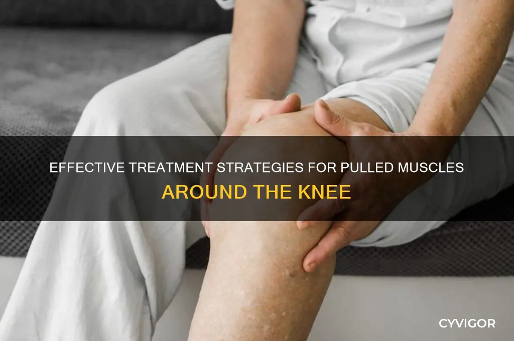 Effective Treatment Strategies For Pulled Muscles Around The Knee | CyVigor