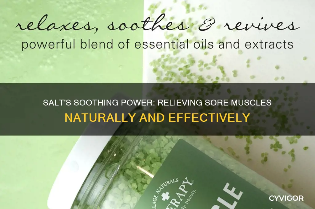 Salt's Soothing Power: Relieving Sore Muscles Naturally And Effectively ...