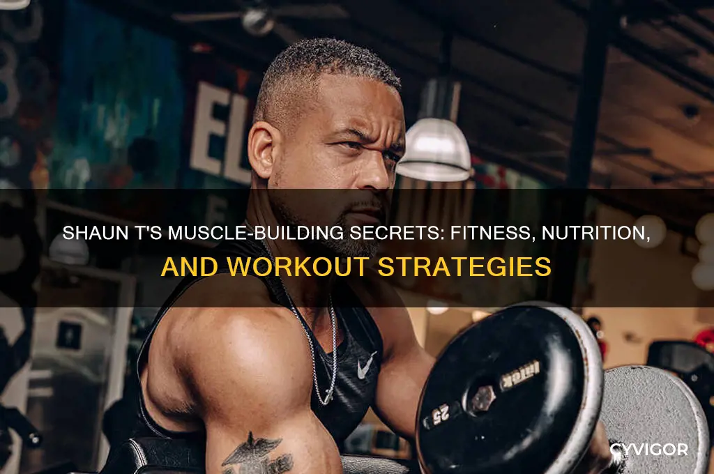 Shaun T's Muscle-Building Secrets: Fitness, Nutrition, And Workout ...