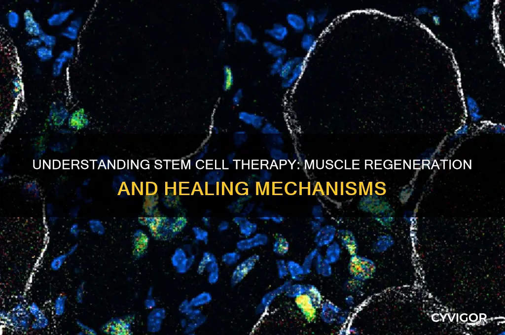 Understanding Stem Cell Therapy: Muscle Regeneration And Healing ...