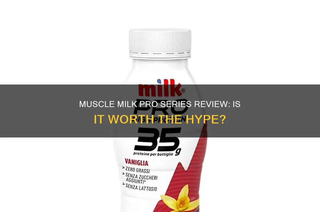 Muscle Milk Pro Series Review: Is It Worth The Hype? | CyVigor