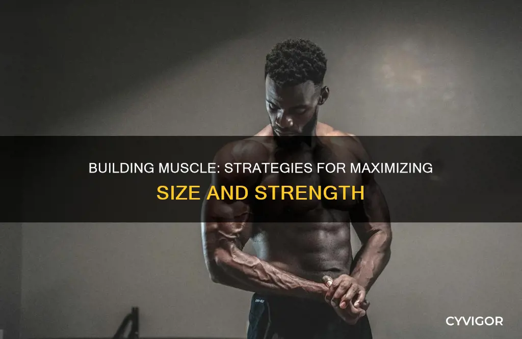 Building Muscle: Strategies For Maximizing Size And Strength | CyVigor