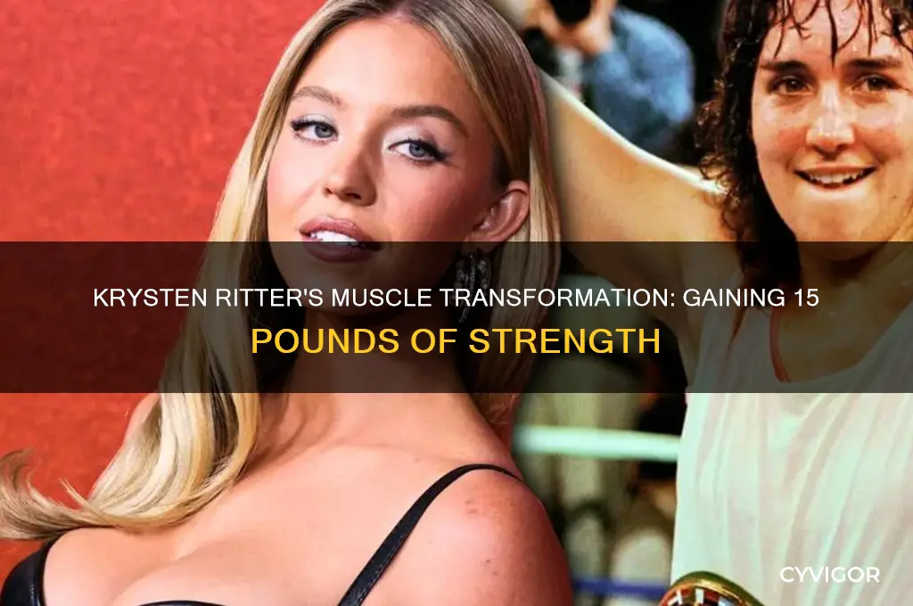 Krysten Ritter's Muscle Transformation: Gaining 15 Pounds Of Strength ...