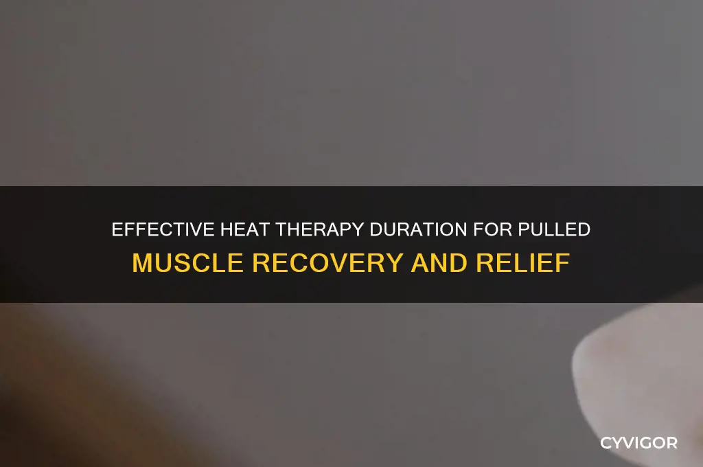 Effective Heat Therapy Duration For Pulled Muscle Recovery And Relief ...
