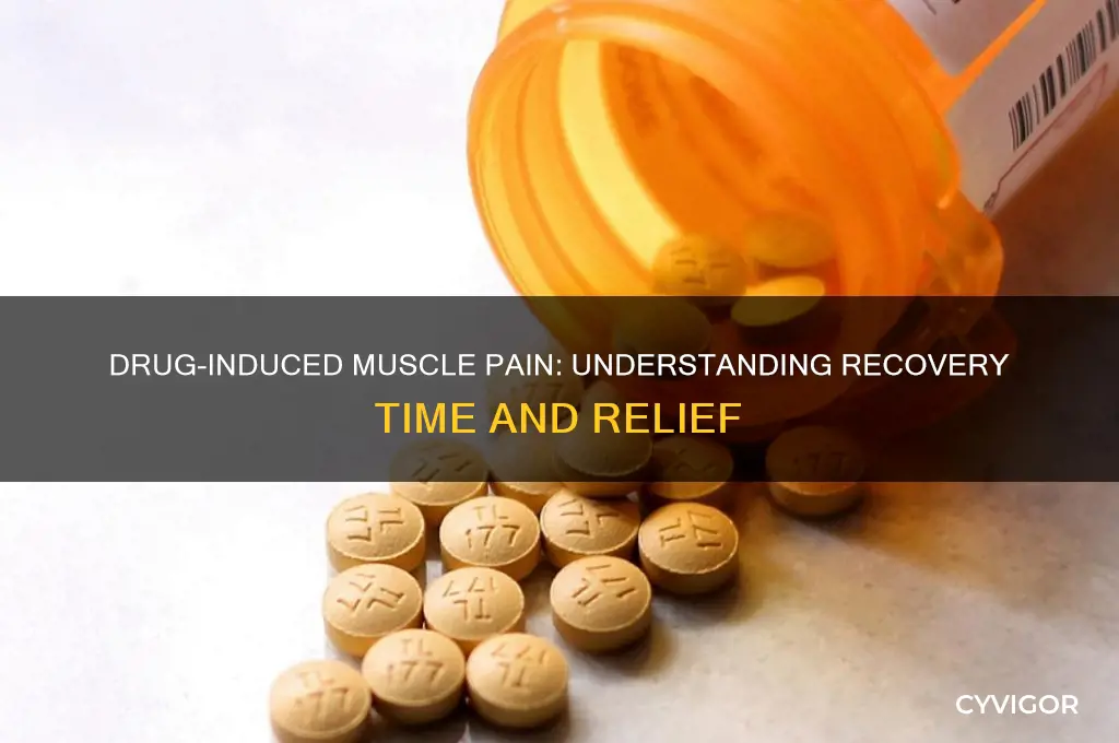 Drug-Induced Muscle Pain: Understanding Recovery Time And Relief | CyVigor