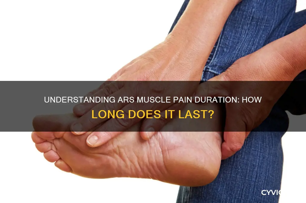 Understanding Ars Muscle Pain Duration: How Long Does It Last? | CyVigor
