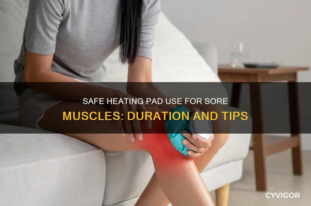 Safe Heating Pad Use For Sore Muscles: Duration And Tips | CyVigor