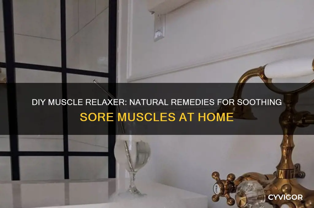 Diy Muscle Relaxer: Natural Remedies For Soothing Sore Muscles At Home ...