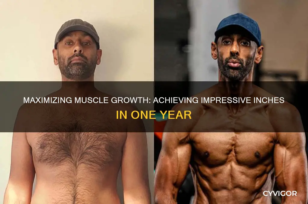 Maximizing Muscle Growth: Achieving Impressive Inches In One Year | CyVigor