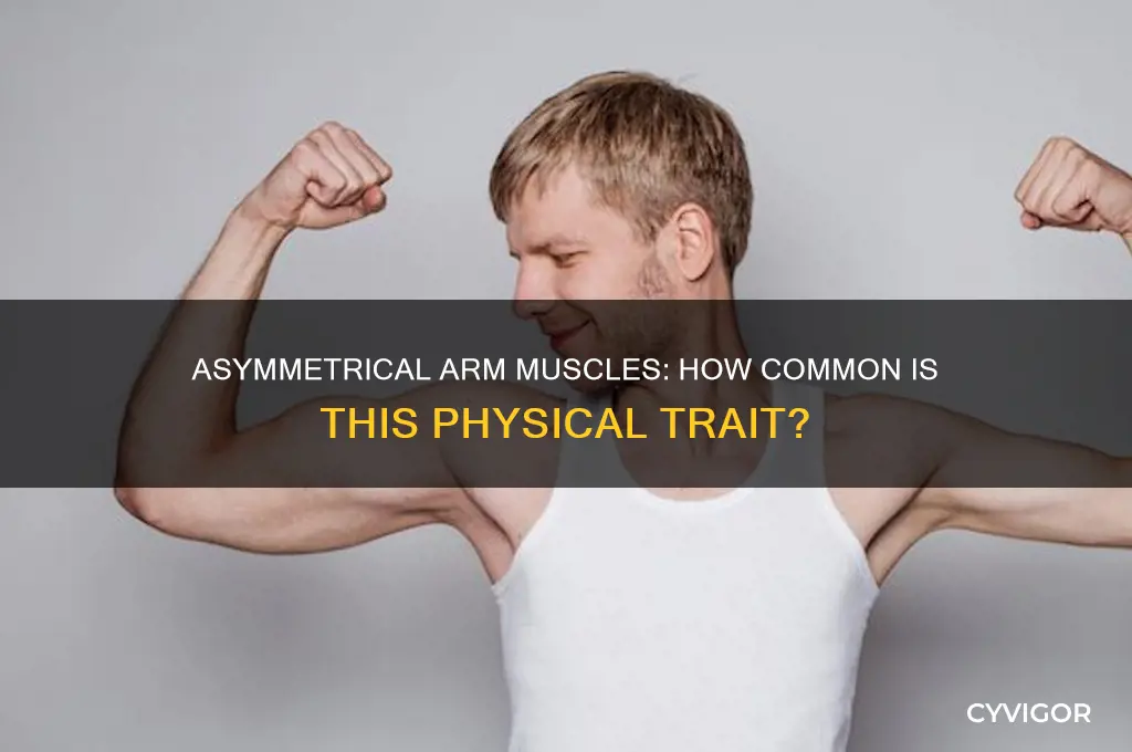 Asymmetrical Arm Muscles: How Common Is This Physical Trait? | CyVigor