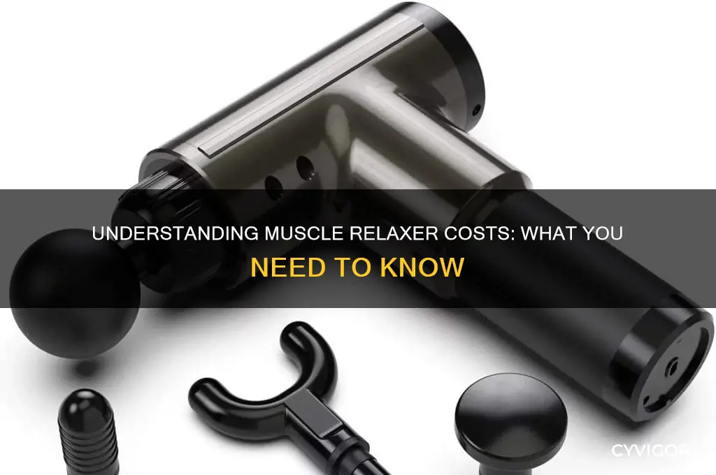 Understanding Muscle Relaxer Costs: What You Need To Know | CyVigor