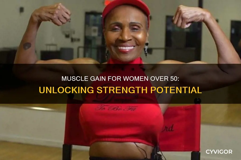 Muscle Gain For Women Over 50: Unlocking Strength Potential | CyVigor
