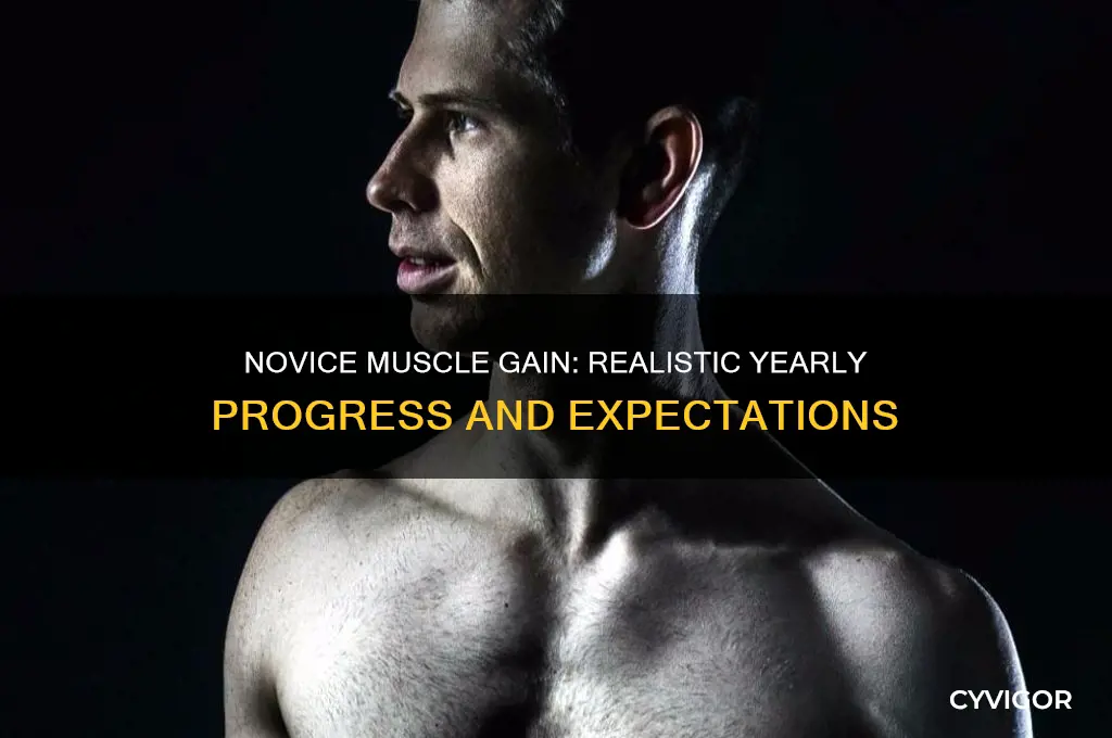 Novice Muscle Gain: Realistic Yearly Progress And Expectations | CyVigor