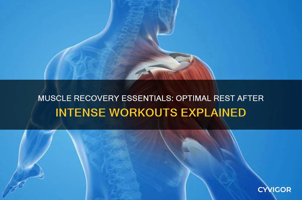 Muscle Recovery Essentials: Optimal Rest After Intense Workouts ...