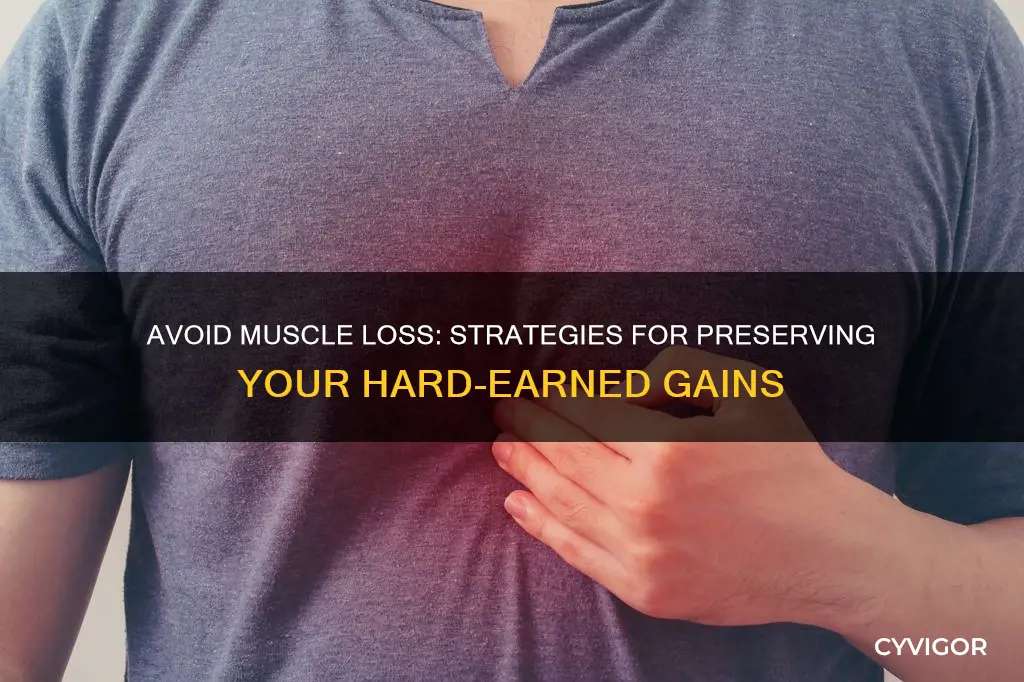 Avoid Muscle Loss: Strategies For Preserving Your Hard-Earned Gains ...