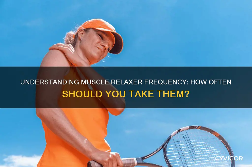 Understanding Muscle Relaxer Frequency: How Often Should You Take Them ...