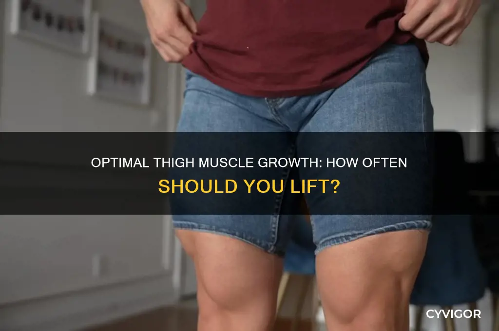 Optimal Thigh Muscle Growth: How Often Should You Lift? | CyVigor