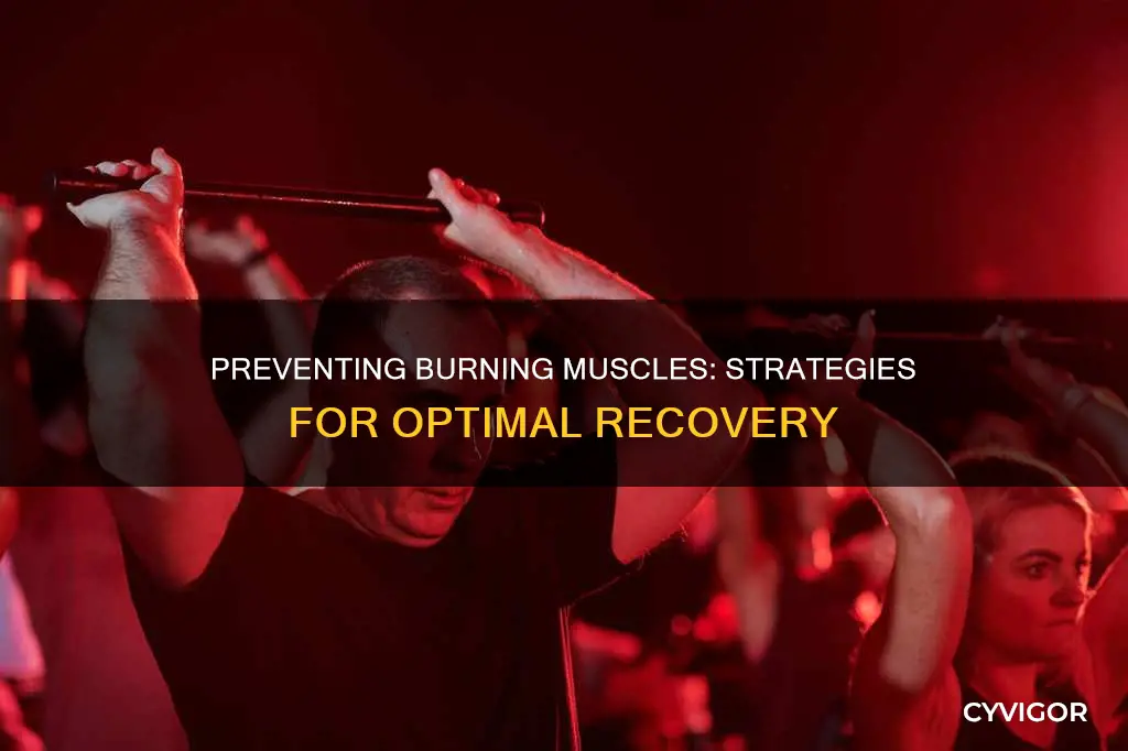 Preventing Burning Muscles: Strategies For Optimal Recovery | CyVigor