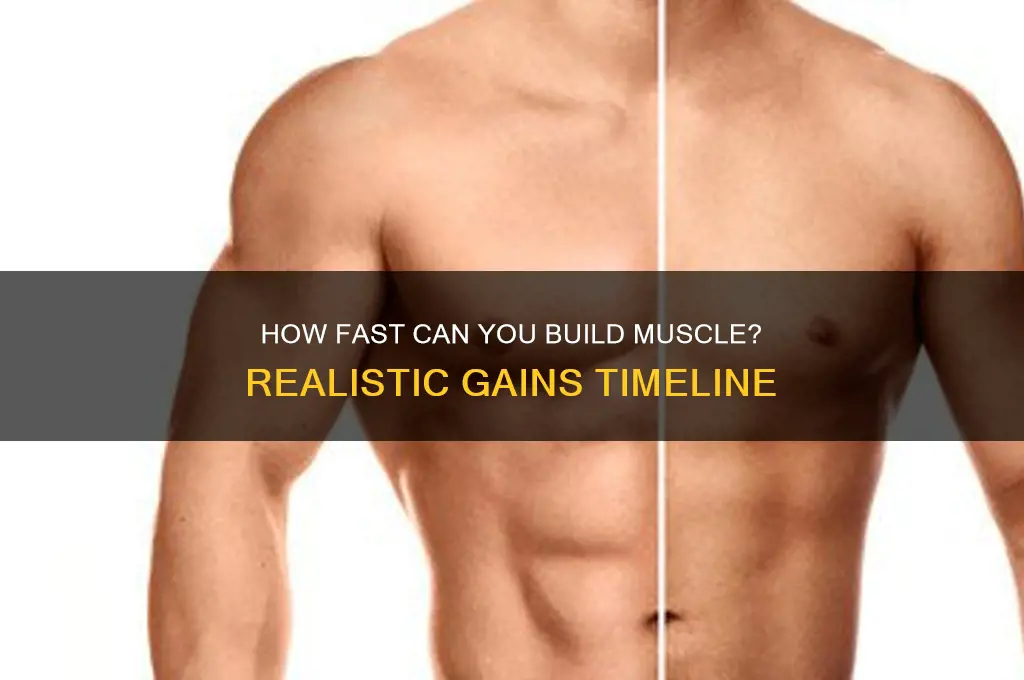 How Fast Can You Build Muscle? Realistic Gains Timeline | CyVigor