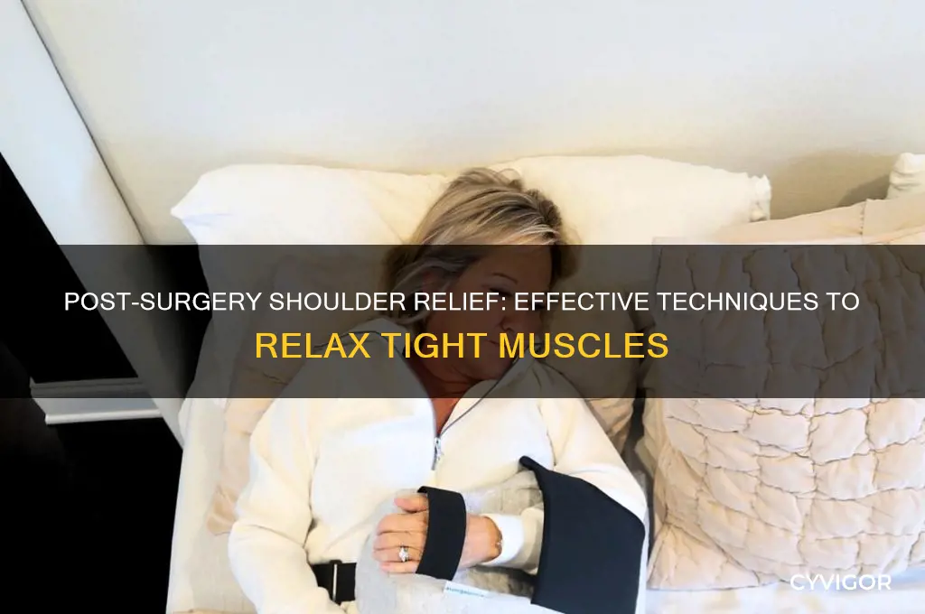 Post-Surgery Shoulder Relief: Effective Techniques To Relax Tight ...