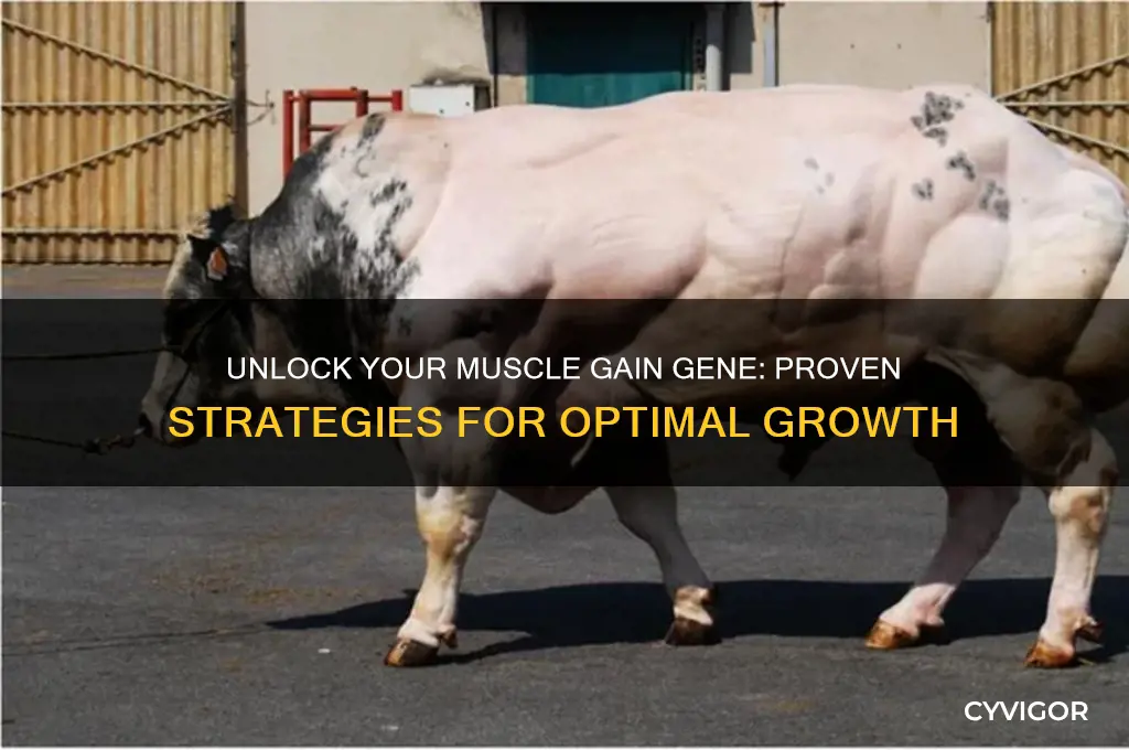 Unlock Your Muscle Gain Gene: Proven Strategies For Optimal Growth ...