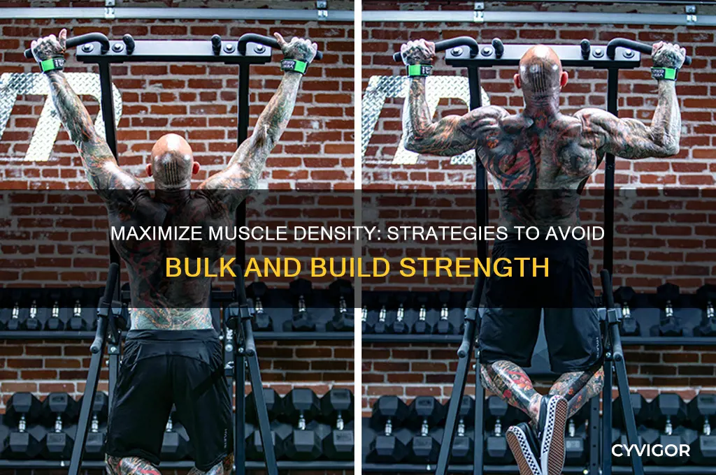 Maximize Muscle Density: Strategies To Avoid Bulk And Build Strength ...