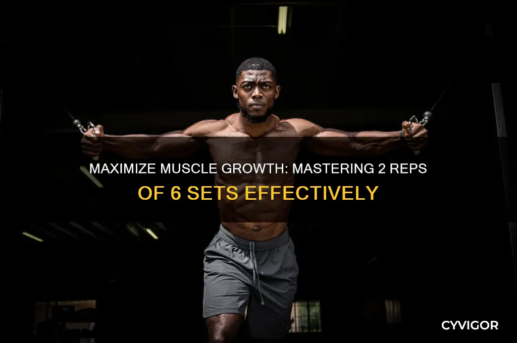 Maximize Muscle Growth: Mastering 2 Reps Of 6 Sets Effectively | CyVigor