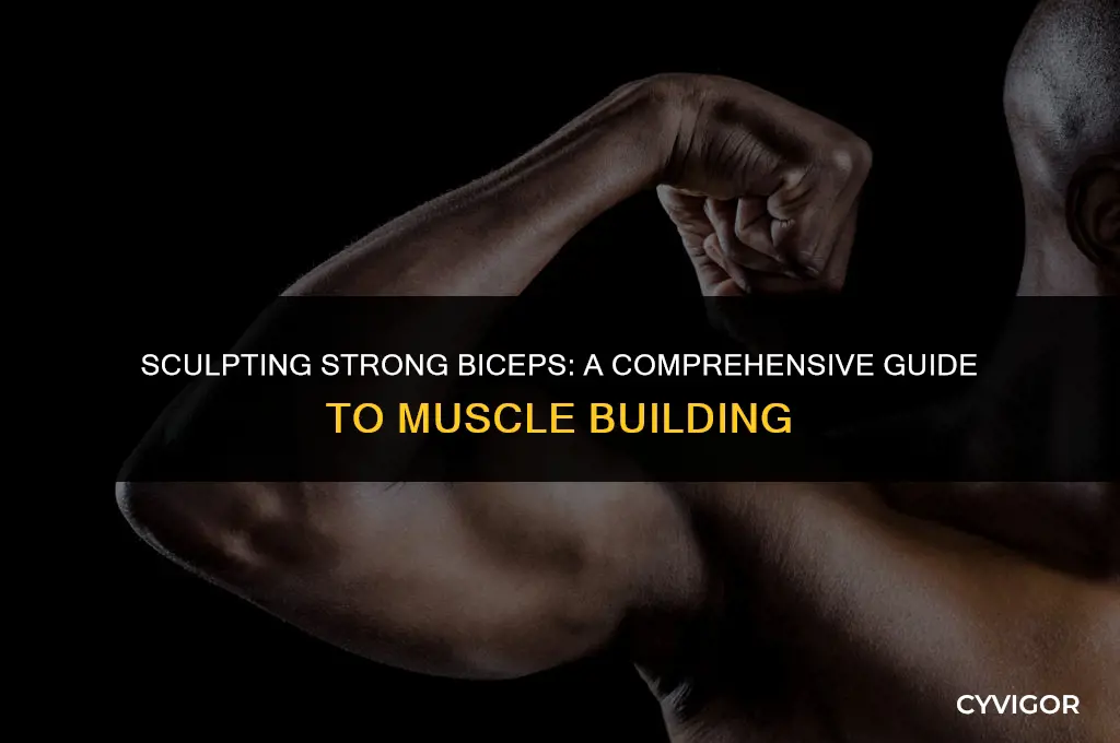 Sculpting Strong Biceps: A Comprehensive Guide To Muscle Building | CyVigor