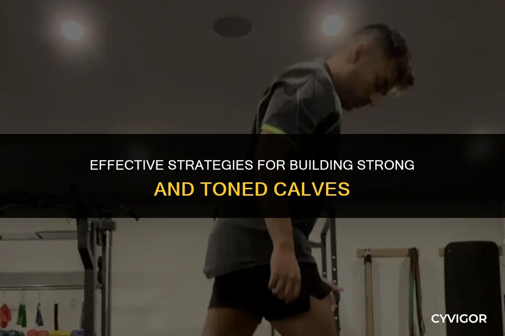 Effective Strategies For Building Strong And Toned Calves | CyVigor