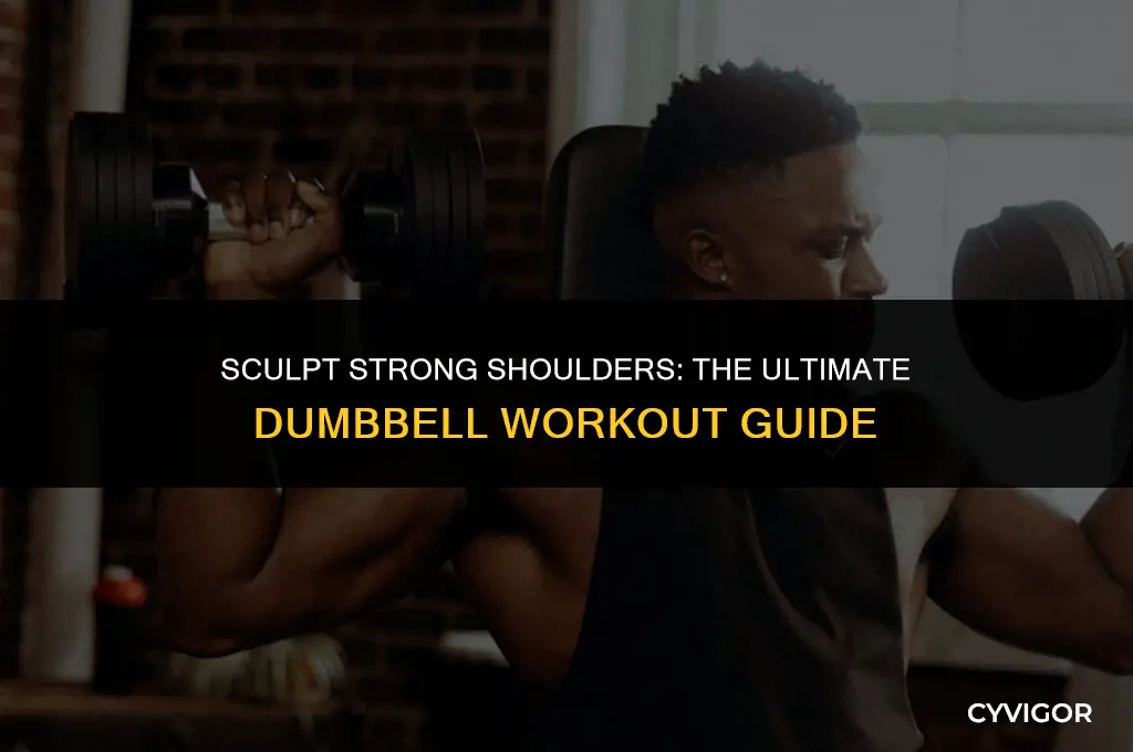 Sculpt Strong Shoulders: The Ultimate Dumbbell Workout Guide | CyVigor