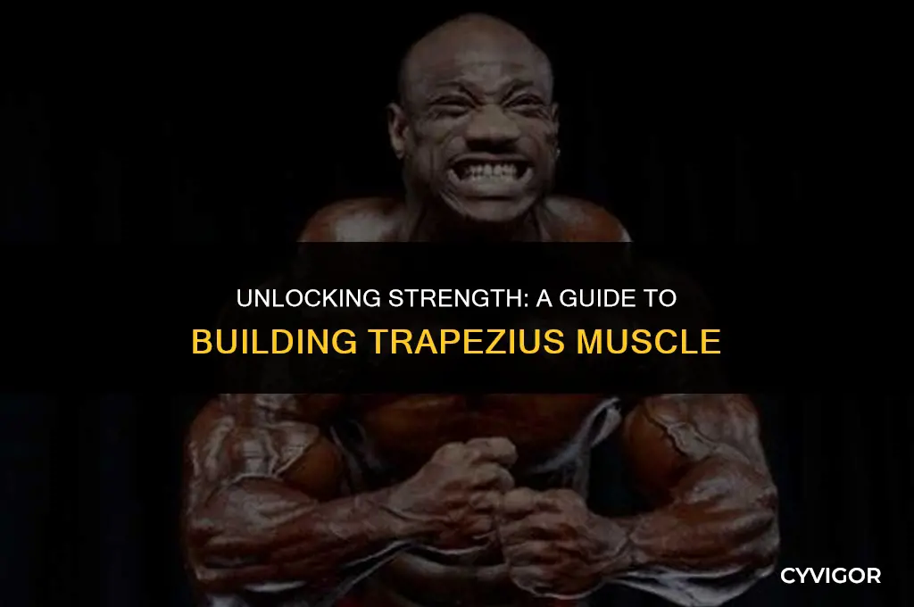 Unlocking Strength: A Guide To Building Trapezius Muscle | CyVigor