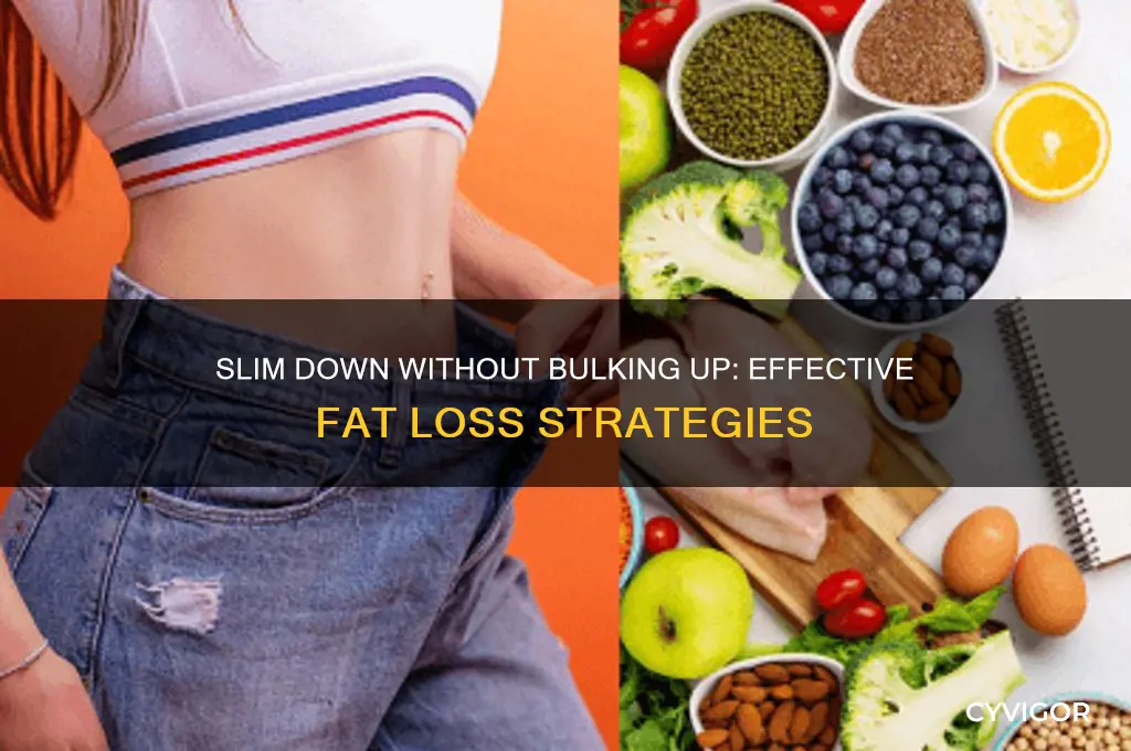 Slim Down Without Bulking Up: Effective Fat Loss Strategies | CyVigor