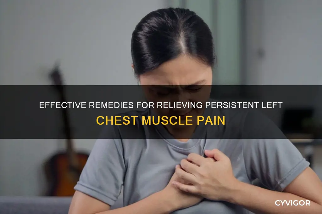 Effective Remedies For Relieving Persistent Left Chest Muscle Pain ...