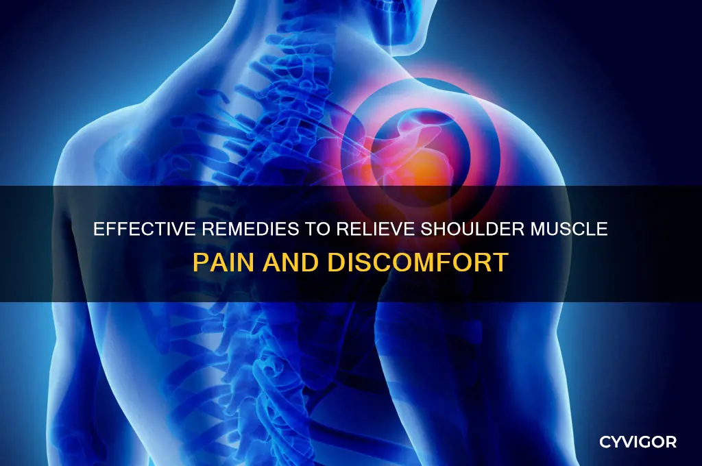 Effective Remedies To Relieve Shoulder Muscle Pain And Discomfort | CyVigor